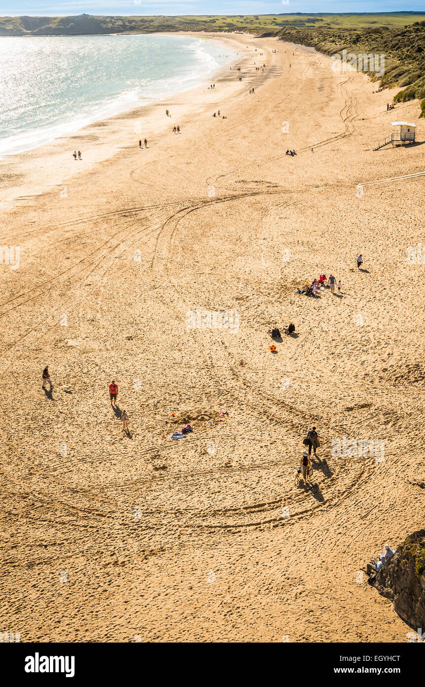 Tenby beach hi-res stock photography and images - Alamy