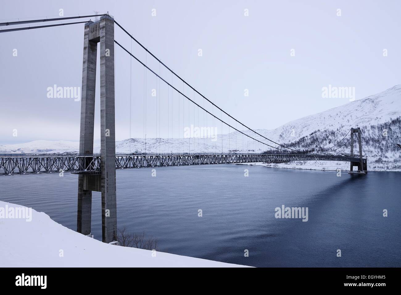 Kvalsund bridge hi-res stock photography and images - Alamy