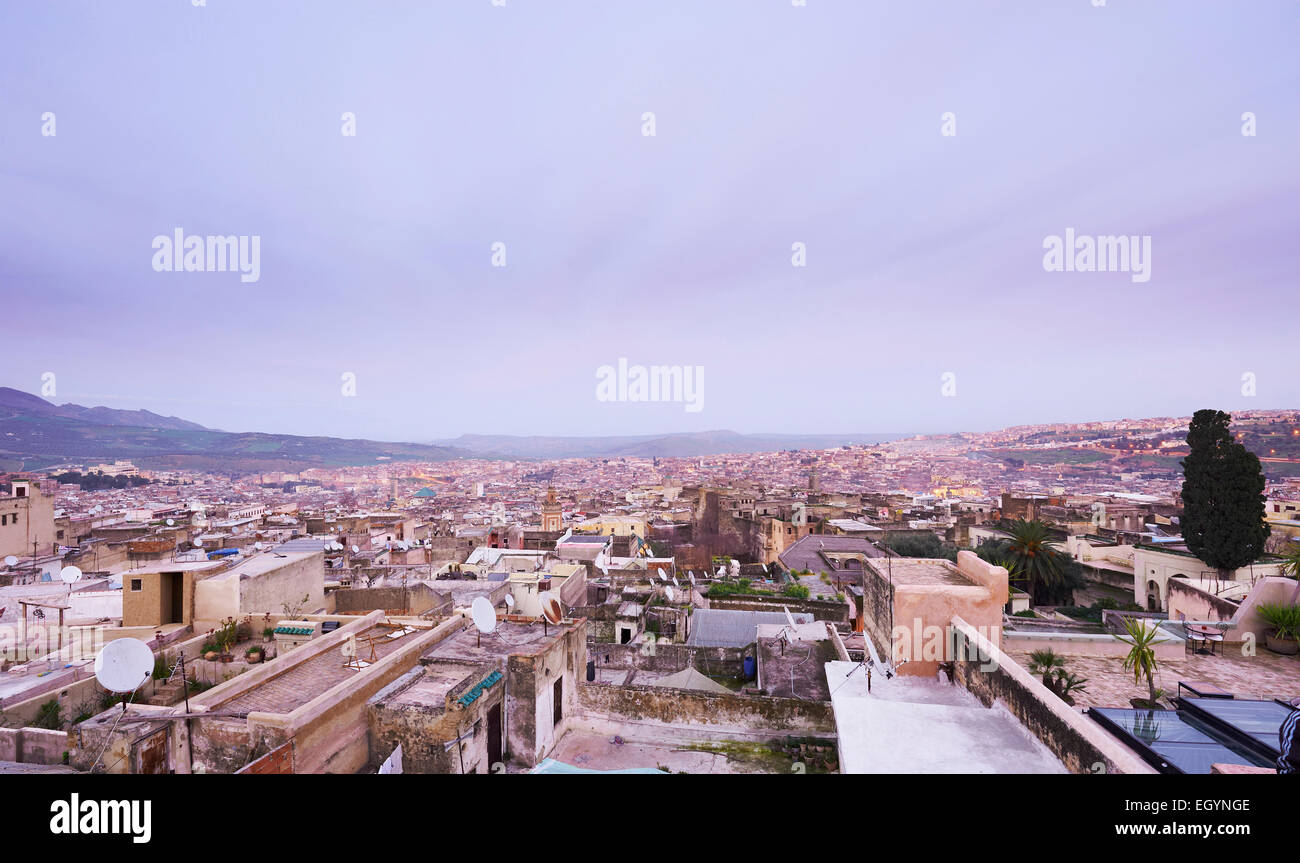 Riad fes roof hi-res stock photography and images - Alamy