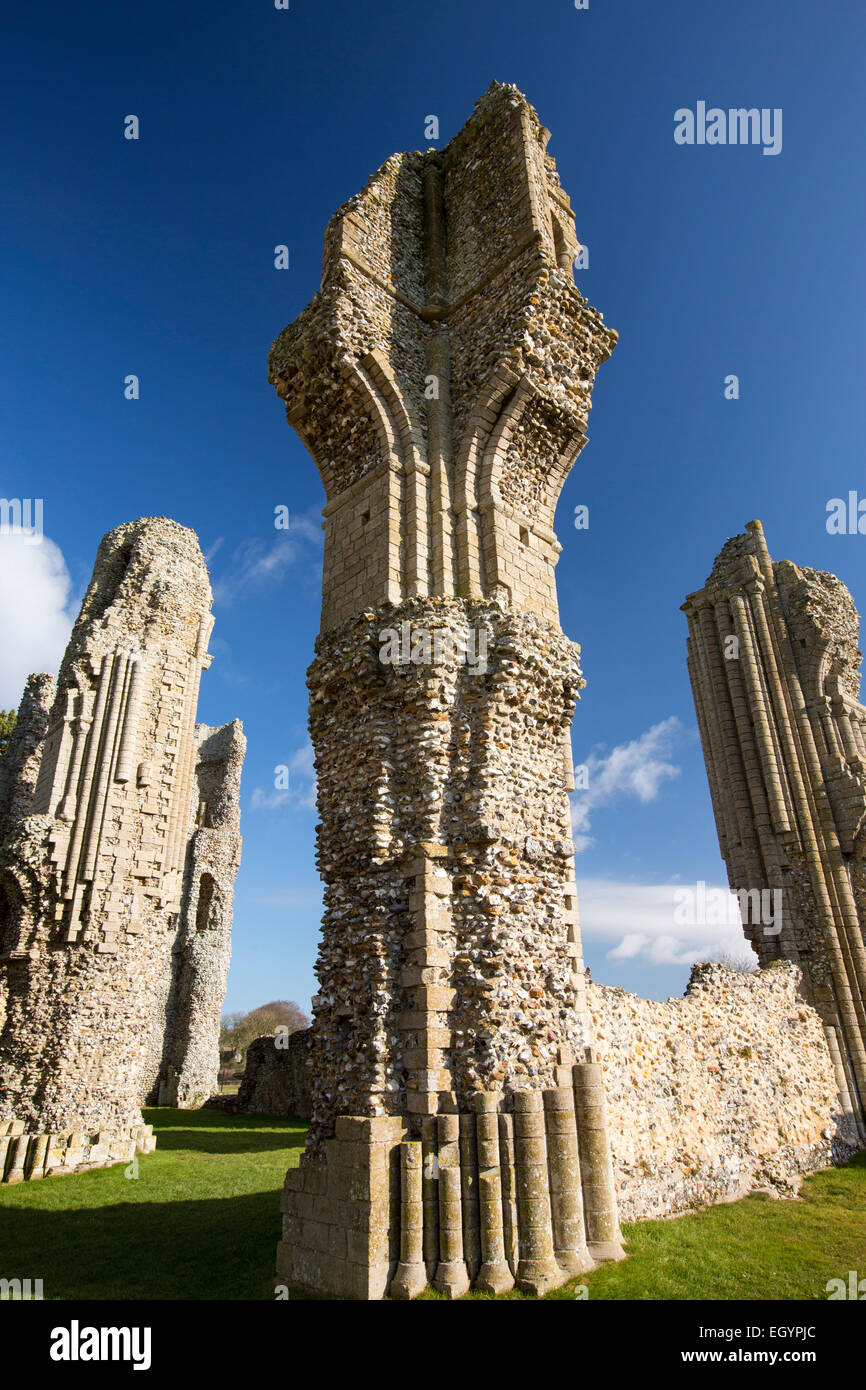 Binham Prory, an ancient Benedictine monastery in North Norfolk, UK ...