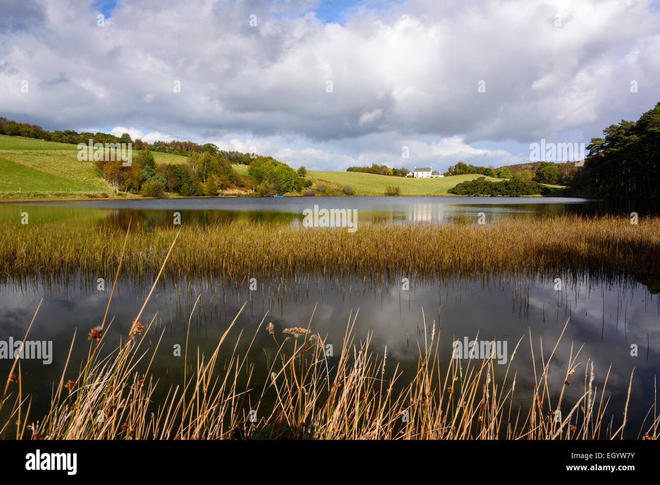 Loch Lundy, Black Isle, Highland Stock Photo - Alamy