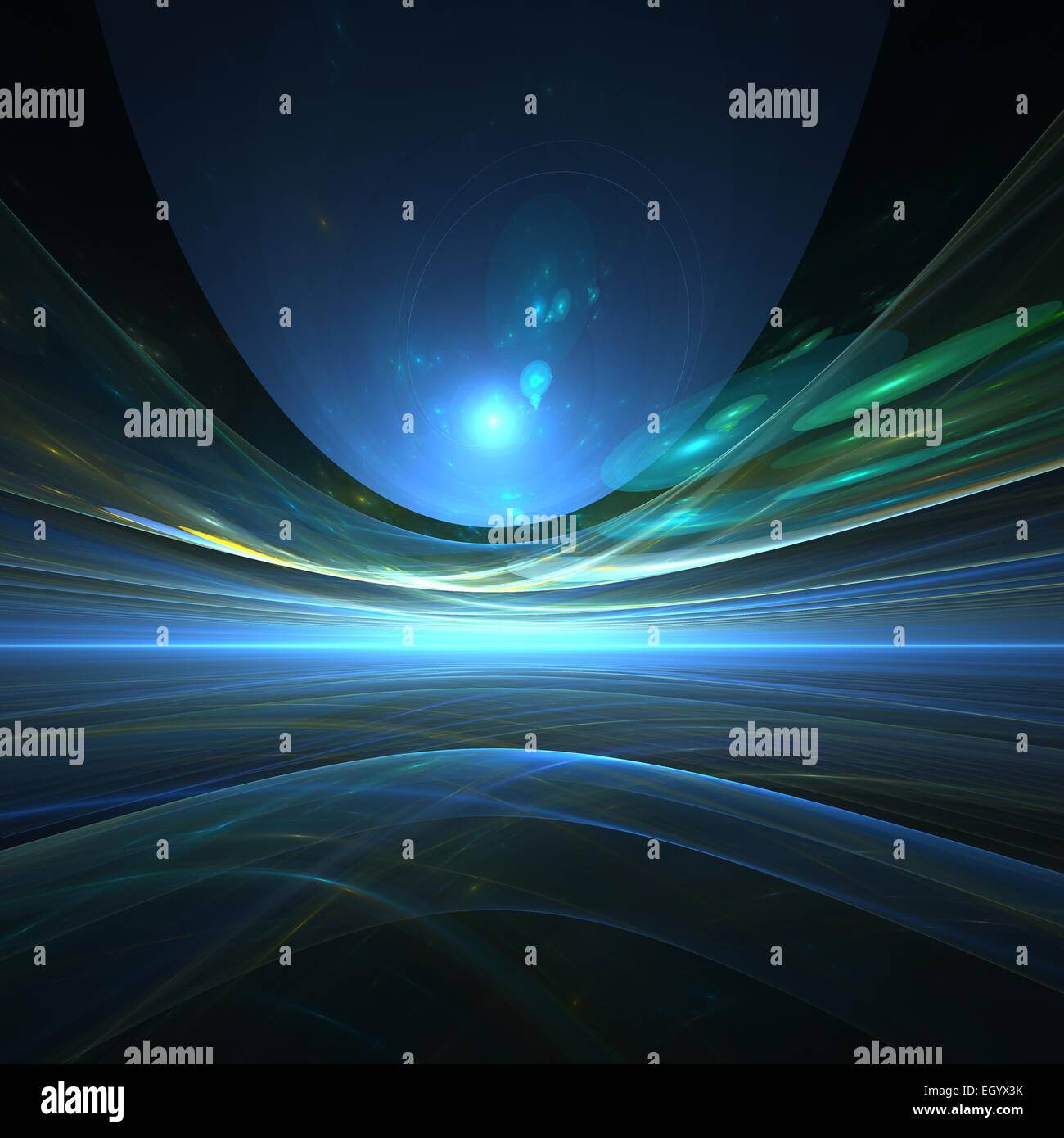 Abstract shapes made of fractal textures Stock Photo - Alamy