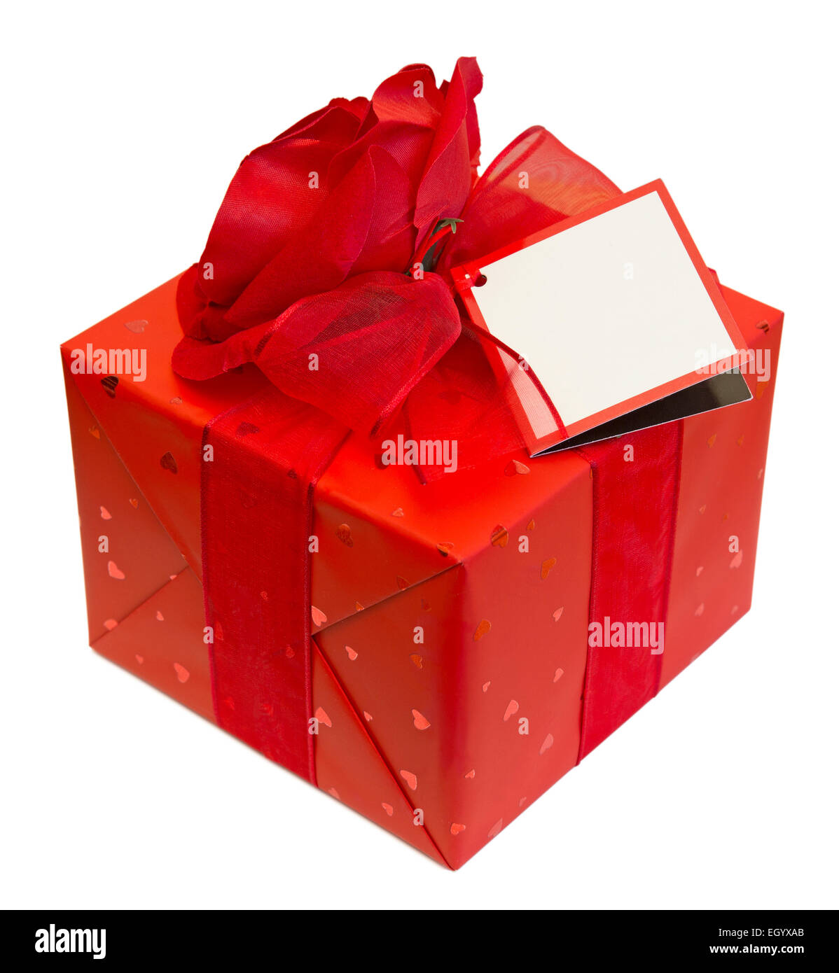 red isolated present Stock Photo - Alamy