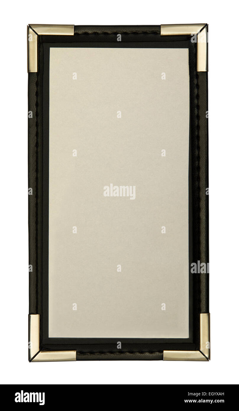 Blank menu restaurant hi-res stock photography and images - Alamy