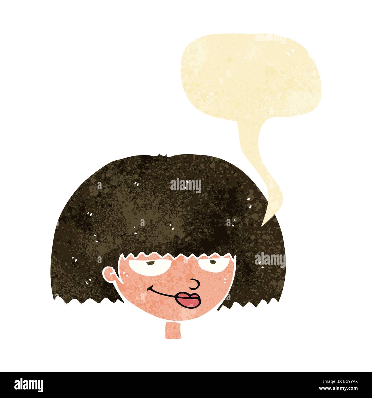 Cartoon mean female face High Resolution Stock Photography and Images ...