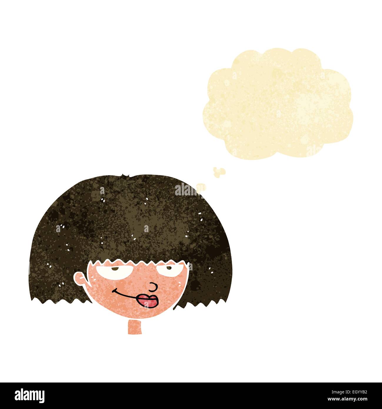 Cartoon mean female face hi-res stock photography and images - Alamy
