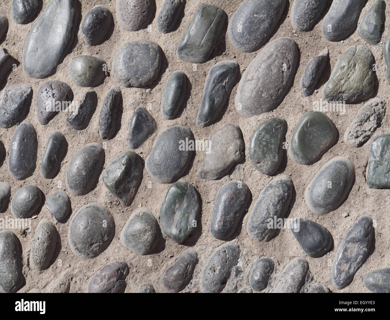 Pebble stone pathway hi-res stock photography and images - Alamy