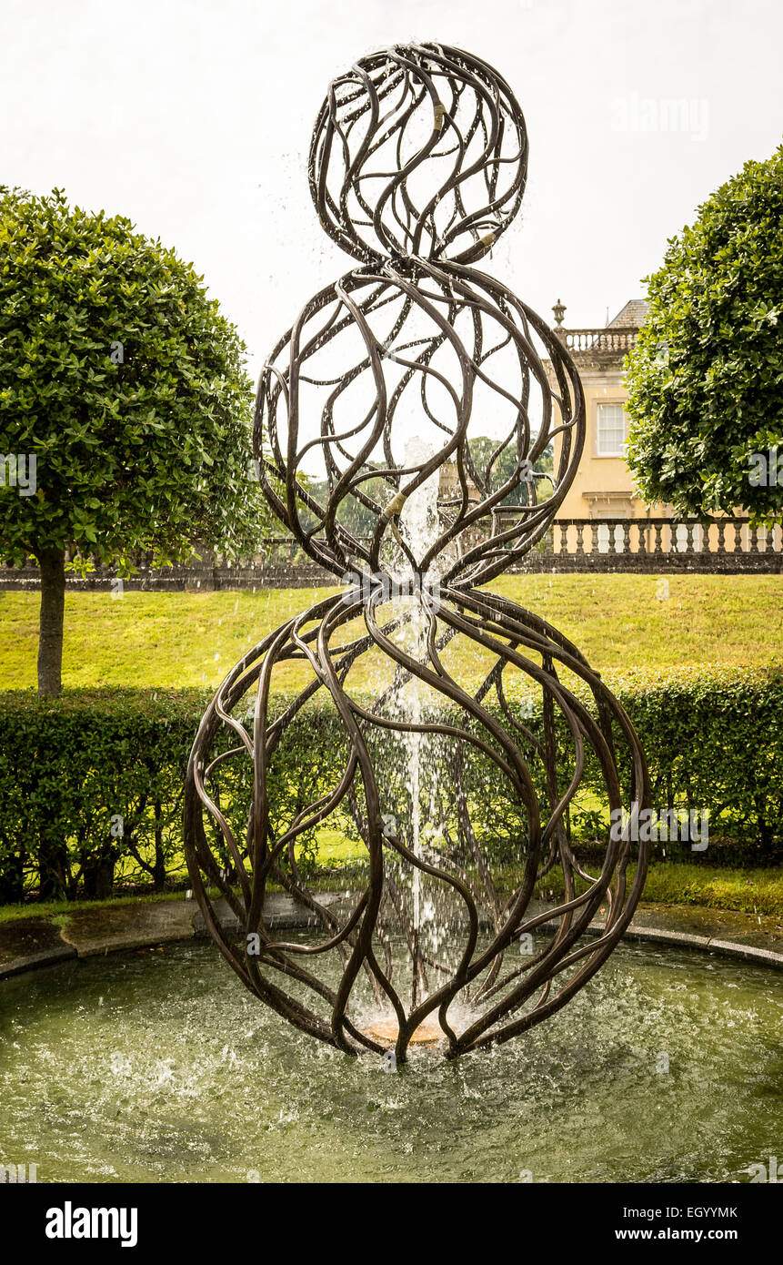 Millennium Water feature in UK Stock Photo - Alamy