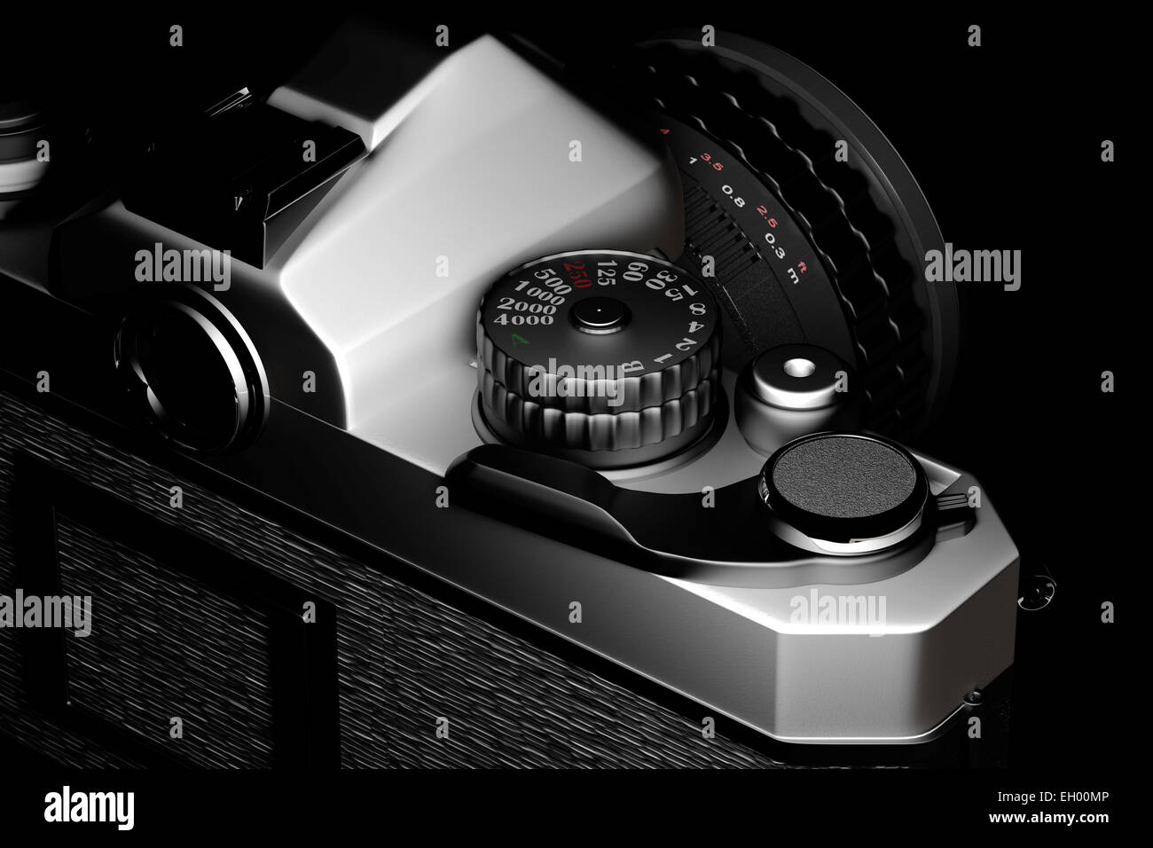 3d rendering of a reflex analog camera Stock Photo - Alamy