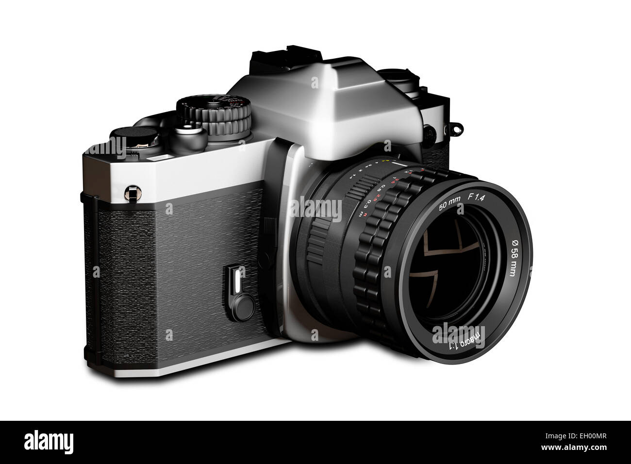 3d rendering of a reflex analog camera Stock Photo - Alamy