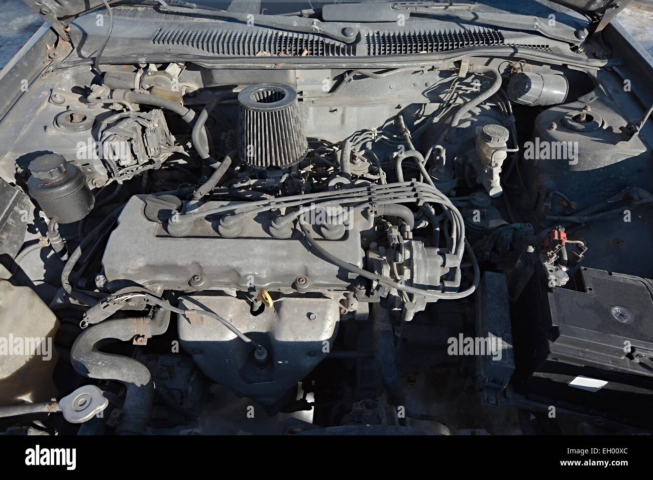 Old used engine hi-res stock photography and images - Alamy