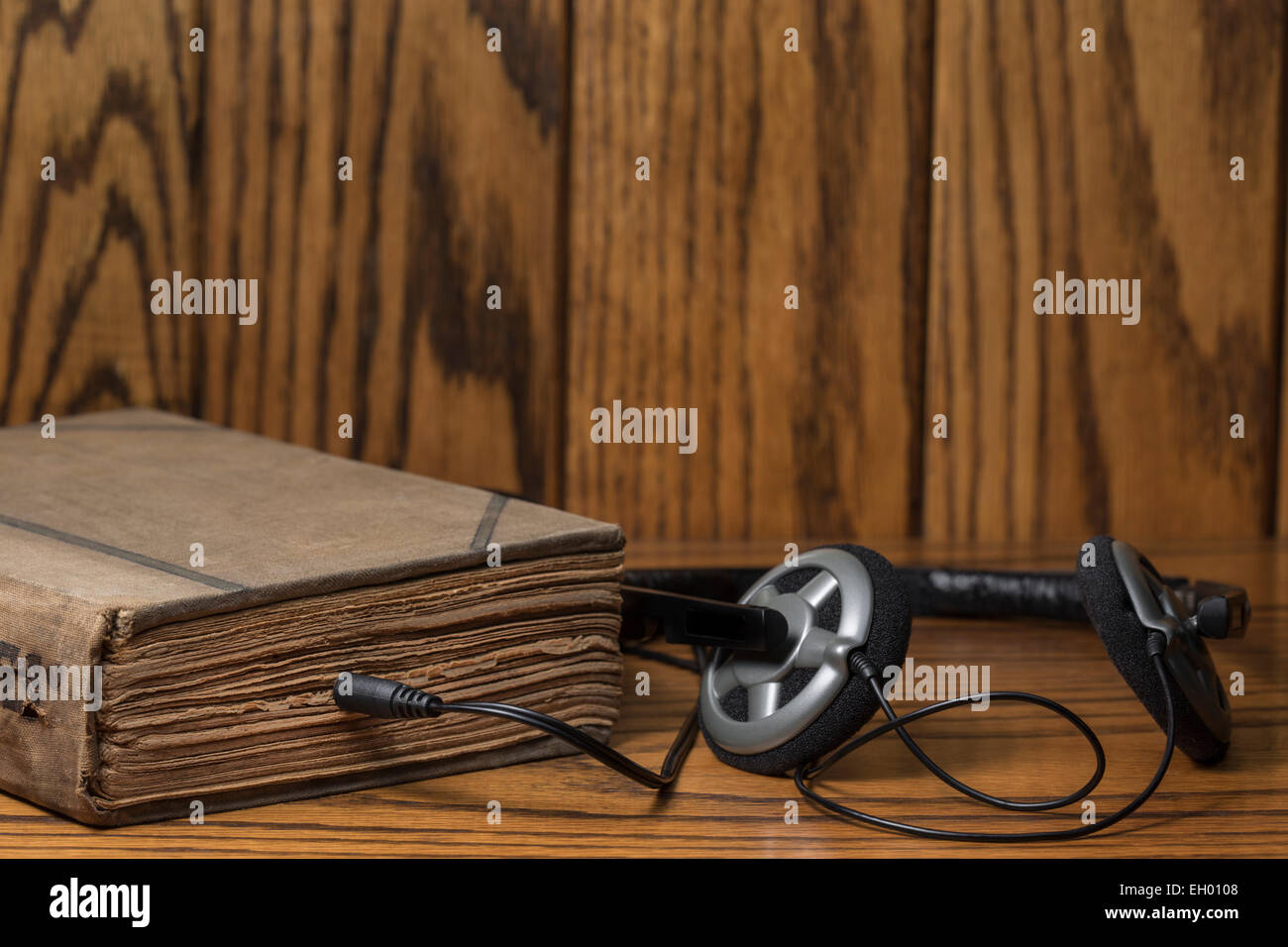 Audio book concept Stock Photo - Alamy
