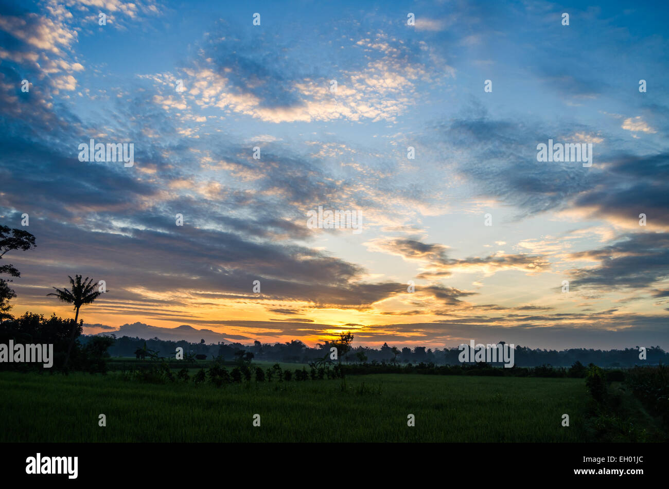 [the sun rises in the east] beautiful view, colorful Stock Photo - Alamy