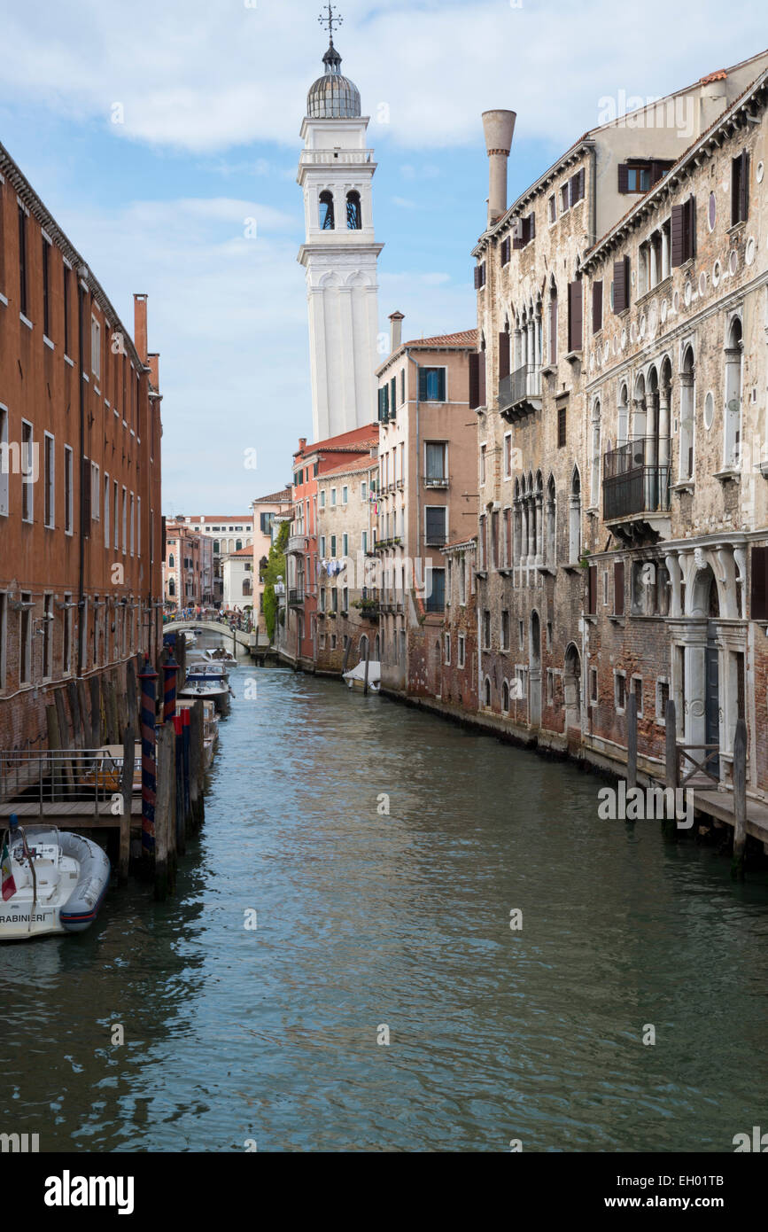 Venetian canal, waterway of Venice, Italy Stock Photo - Alamy