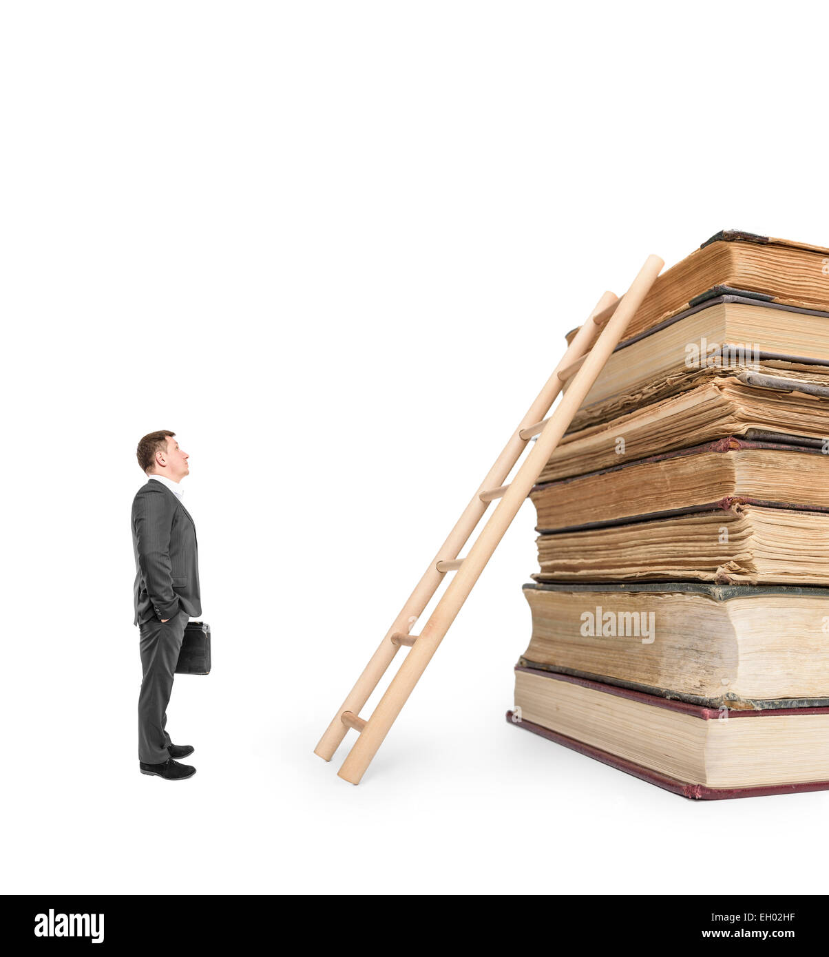 Ladder bookstore hi-res stock photography and images - Alamy