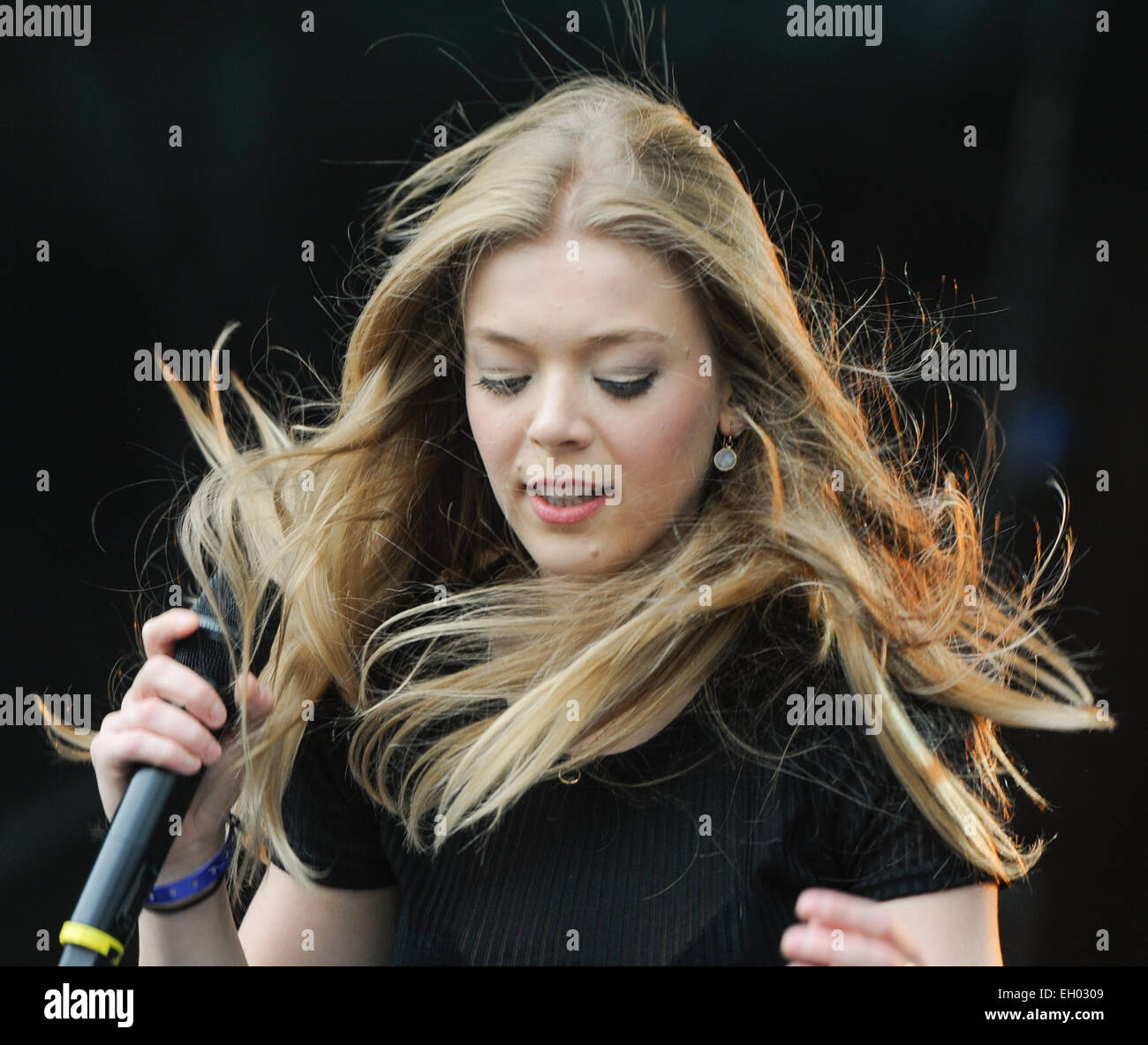 Becky Hill performs onstage at Fusion Festival in Birmingham on ...