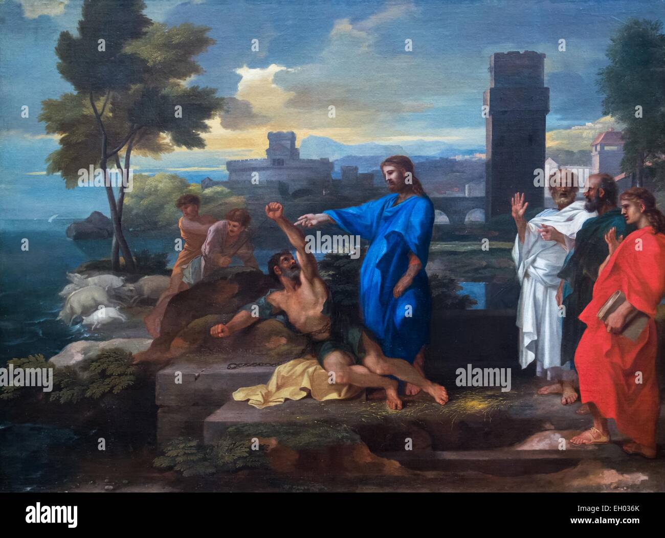 Jesus heal painting hi-res stock photography and images - Alamy