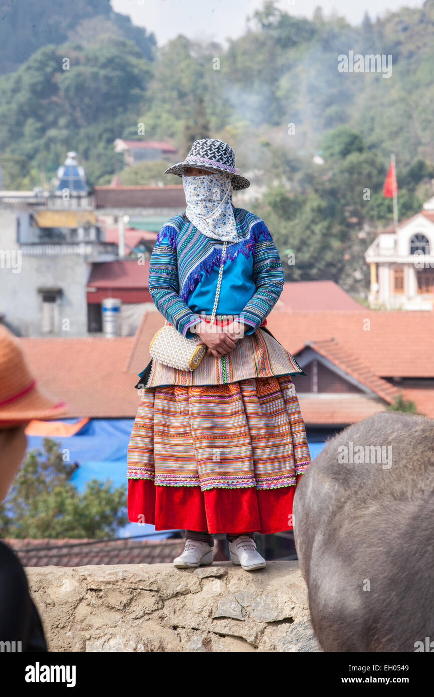 Bac Ha Sunday Market famed for buffalo selling near Lao Cai, and Sa Pa ...