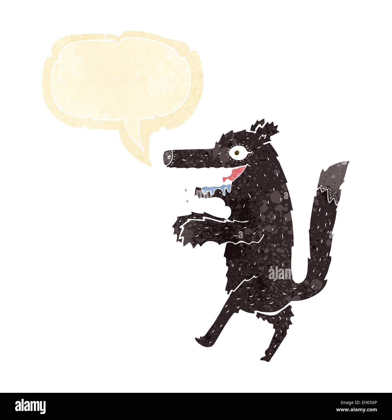 The big bad wolf Stock Vector Images - Alamy