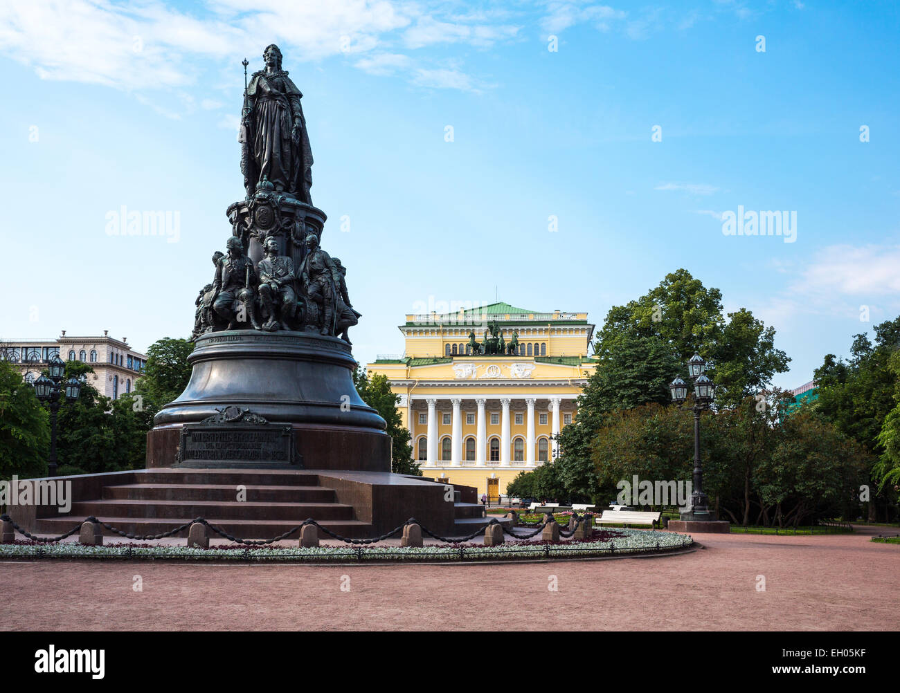 Statue of catherine ii of russia hi-res stock photography and images ...