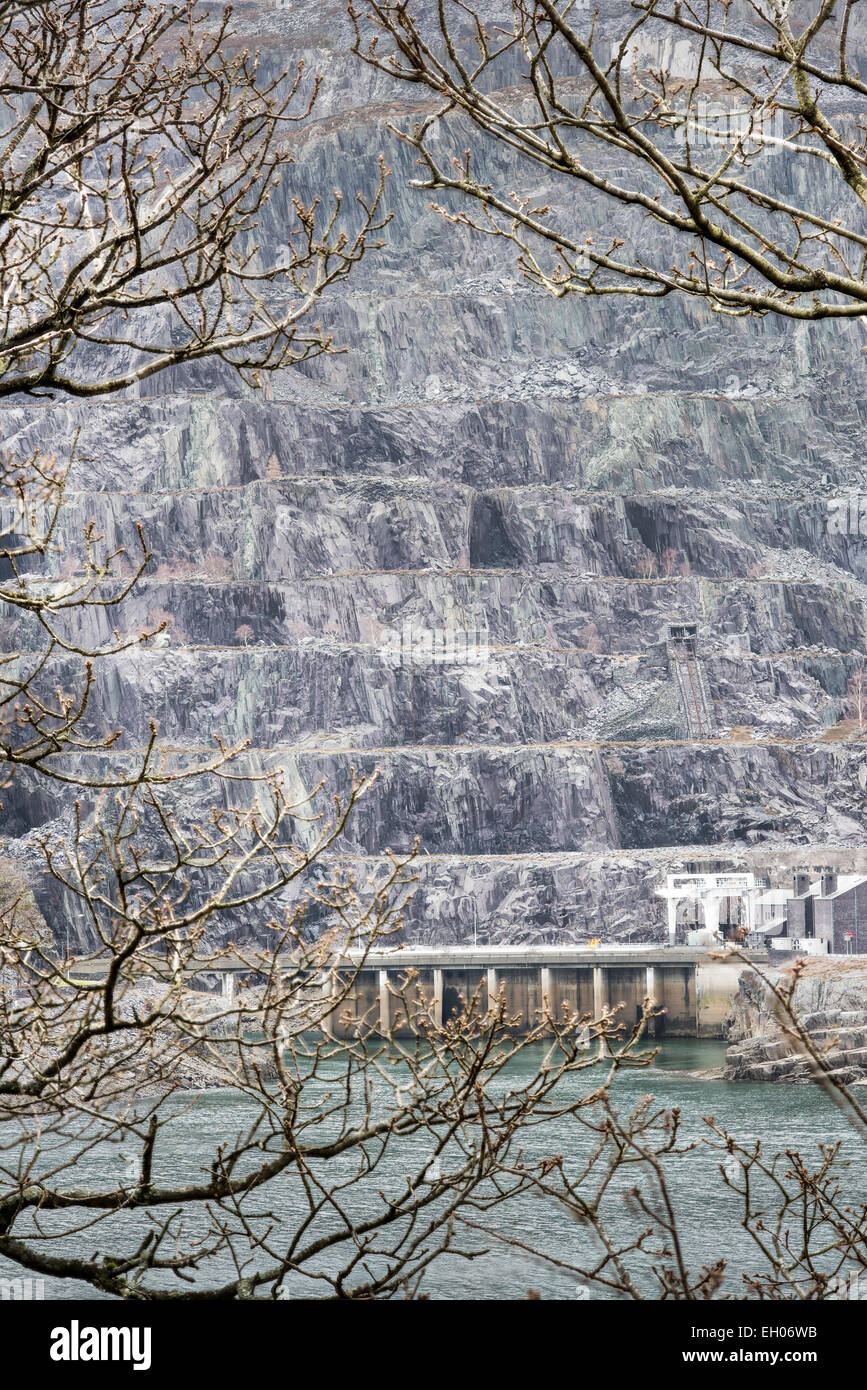 Dinorwig power station electric mountain hi-res stock photography and ...