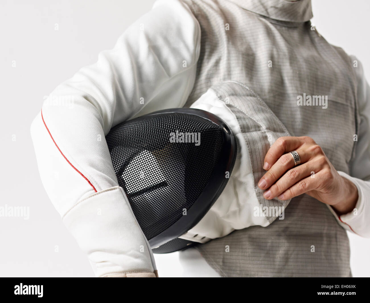 Fencer mask hi-res stock photography and images - Alamy