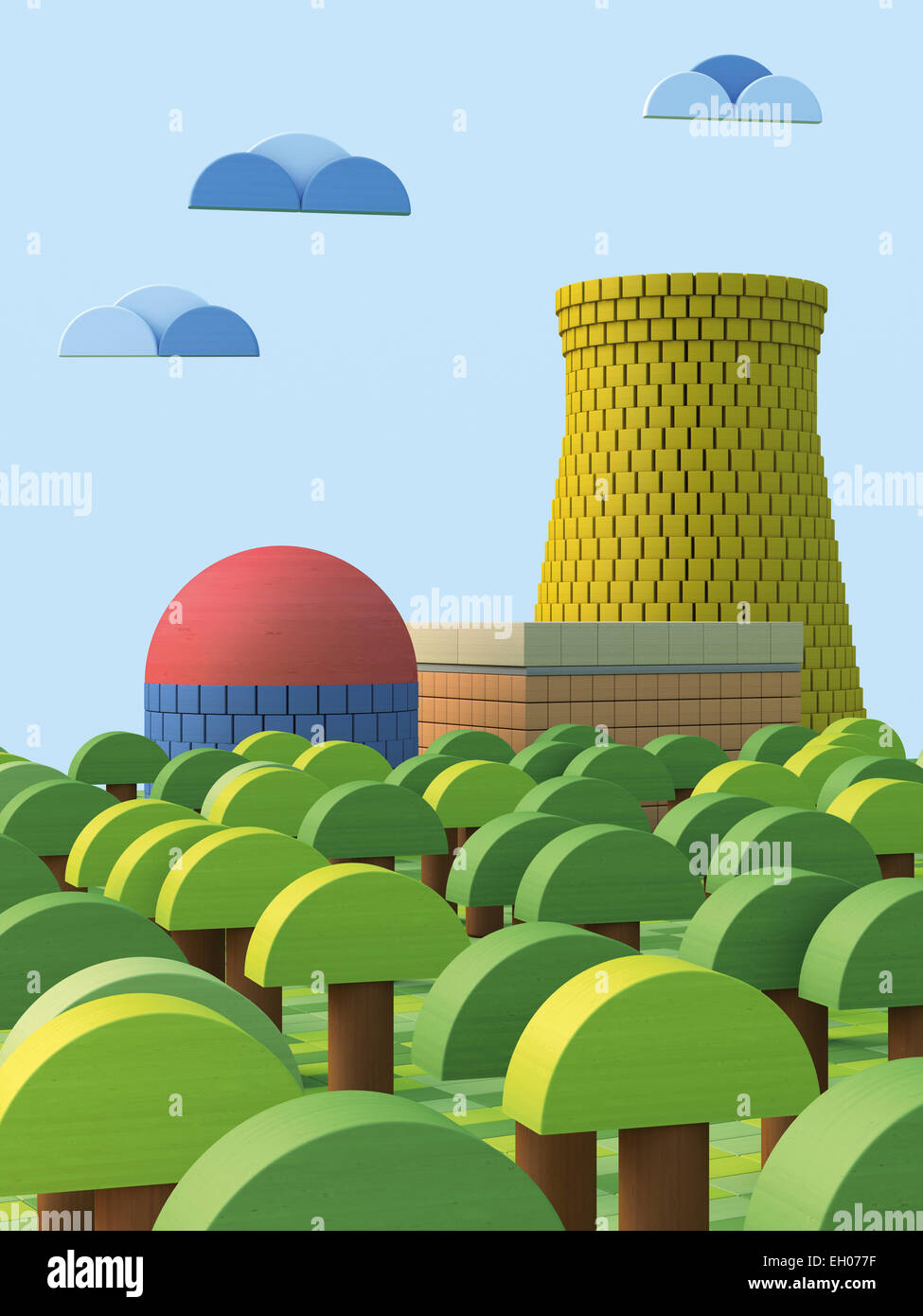 Power station block hi-res stock photography and images - Alamy