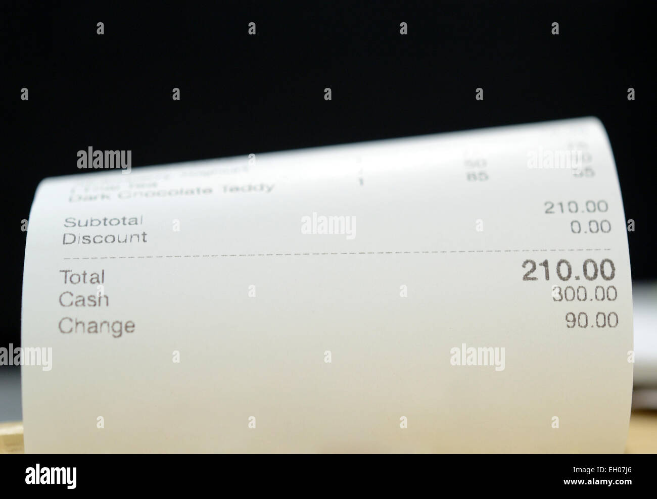 Receipt paper hi-res stock photography and images - Alamy