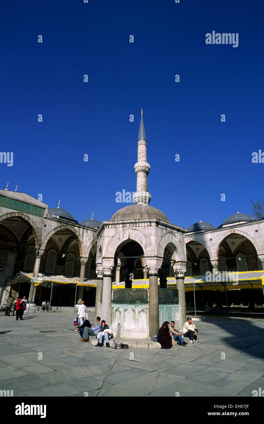 Turkey, Istanbul, Blue Mosque Stock Photo - Alamy
