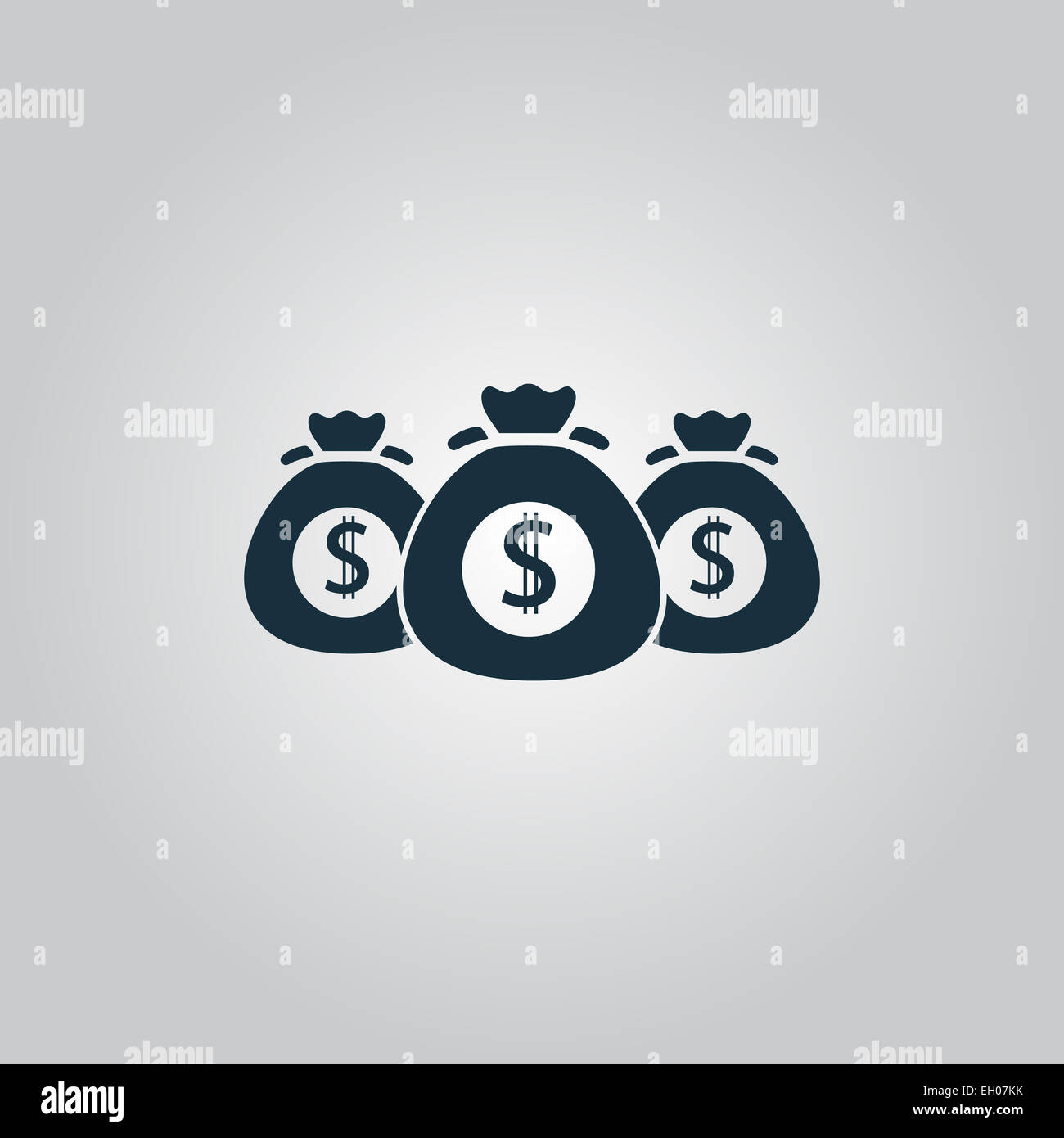Money bag icon Stock Photo - Alamy
