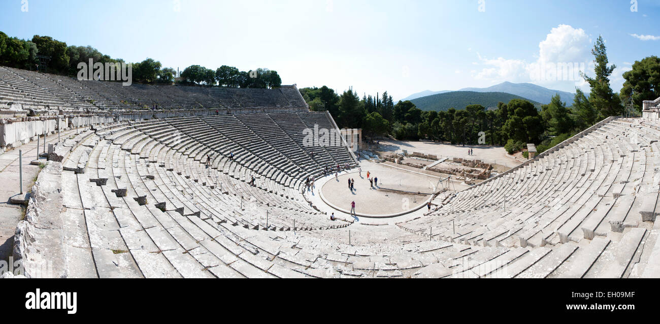 Epidauros stadium hi-res stock photography and images - Alamy