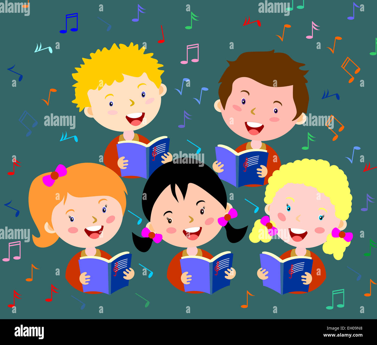 Children choir hi-res stock photography and images - Alamy