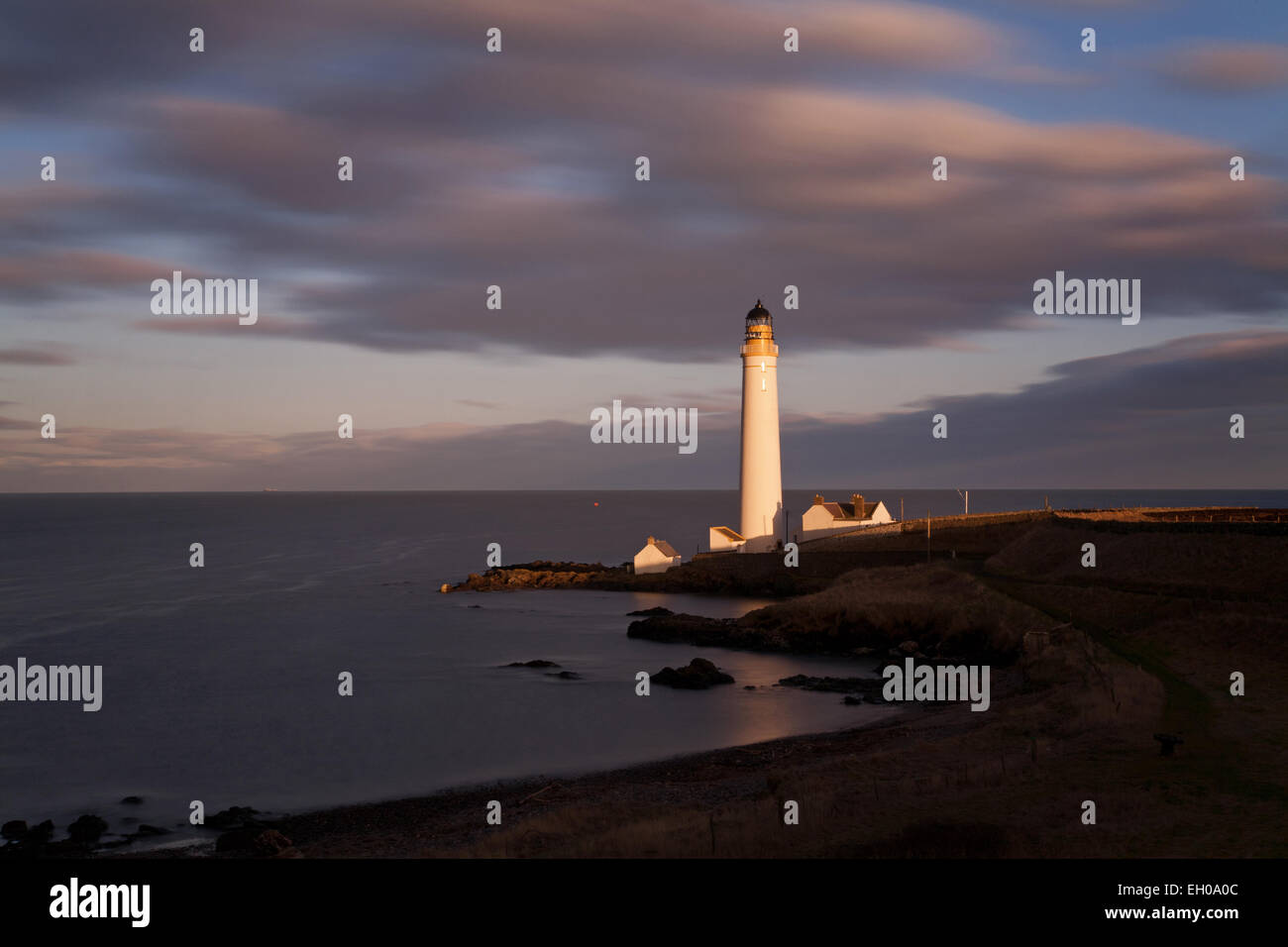 Scurdie Ness Lighthouse, Ferryden, Montrose Stock Photo - Alamy