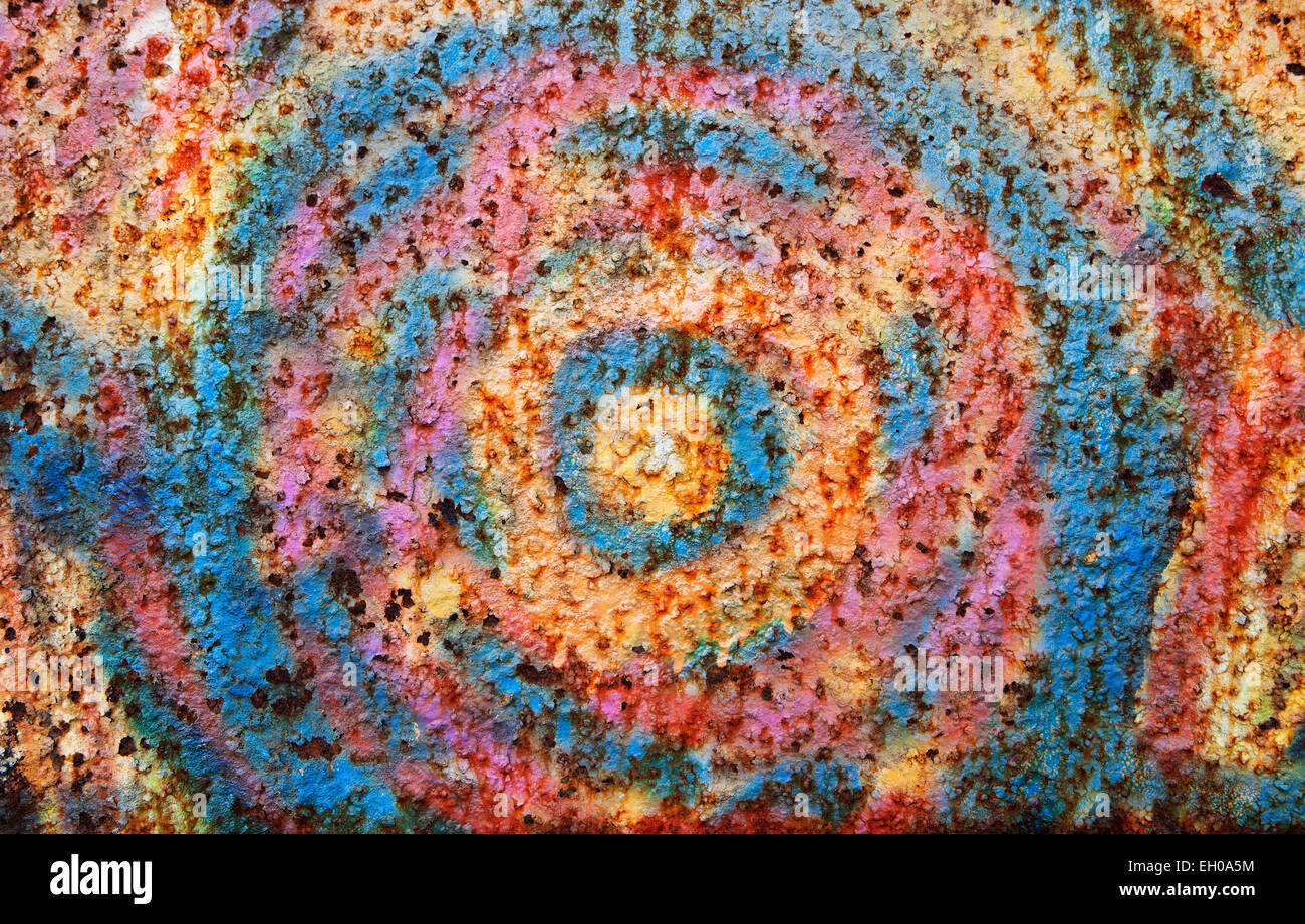 Rusty structure on a ship wreck Stock Photo - Alamy