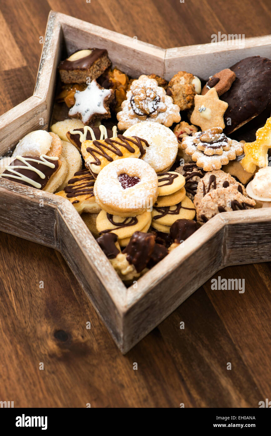 Christmas cookies plate hi-res stock photography and images - Alamy