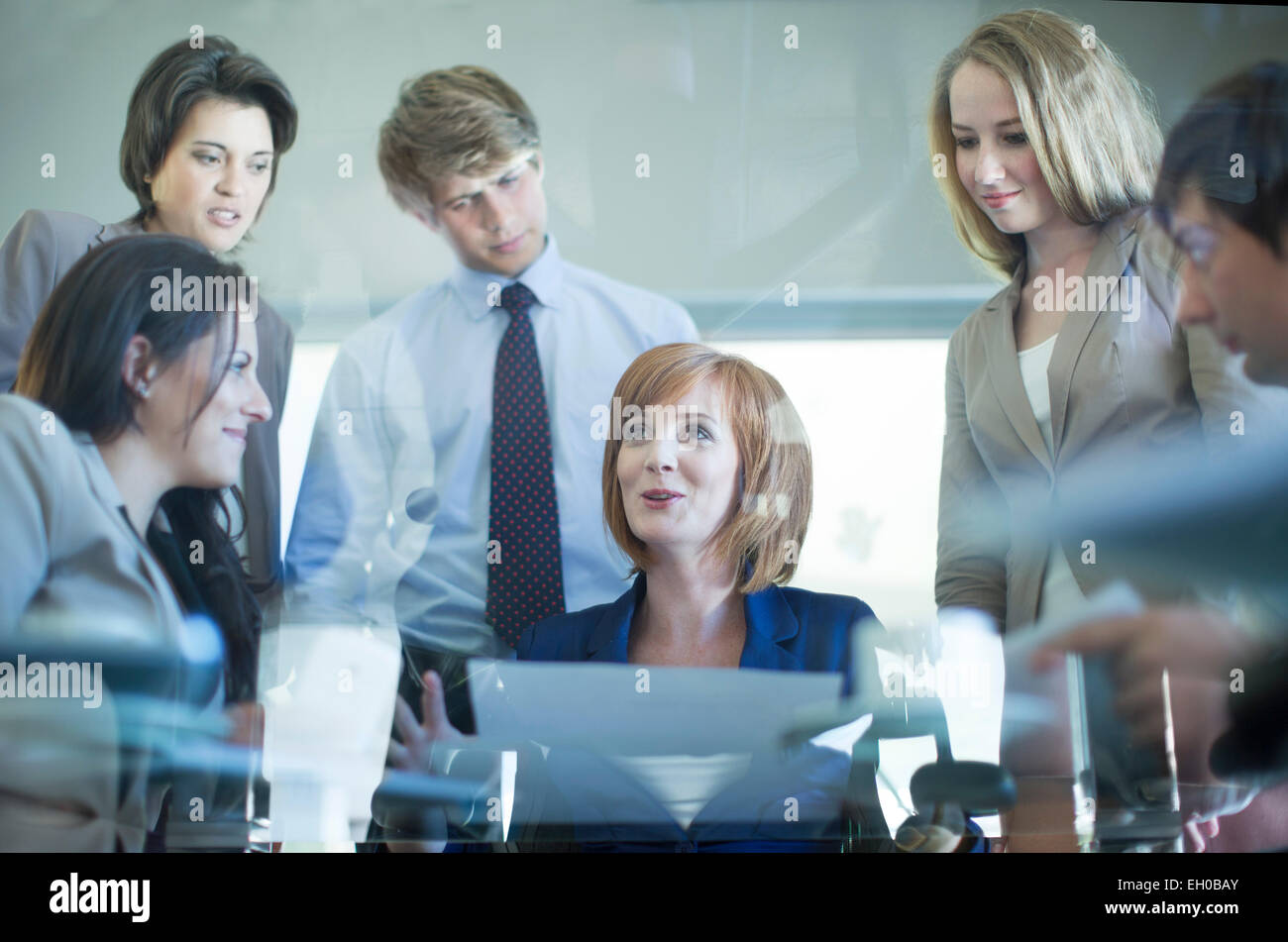 Business meeting in conference room Stock Photo - Alamy