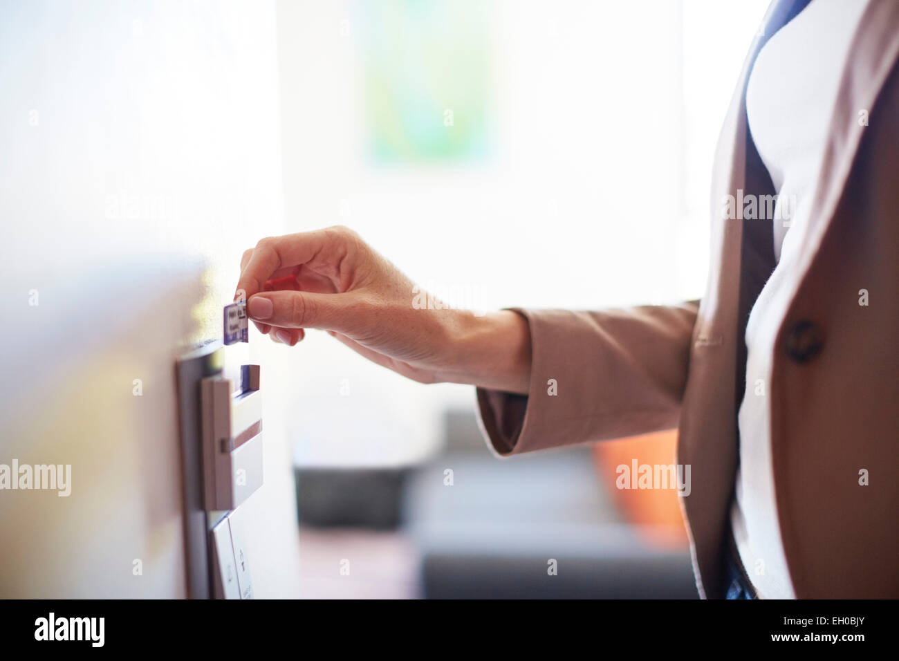 Electronic keycard hi-res stock photography and images - Alamy