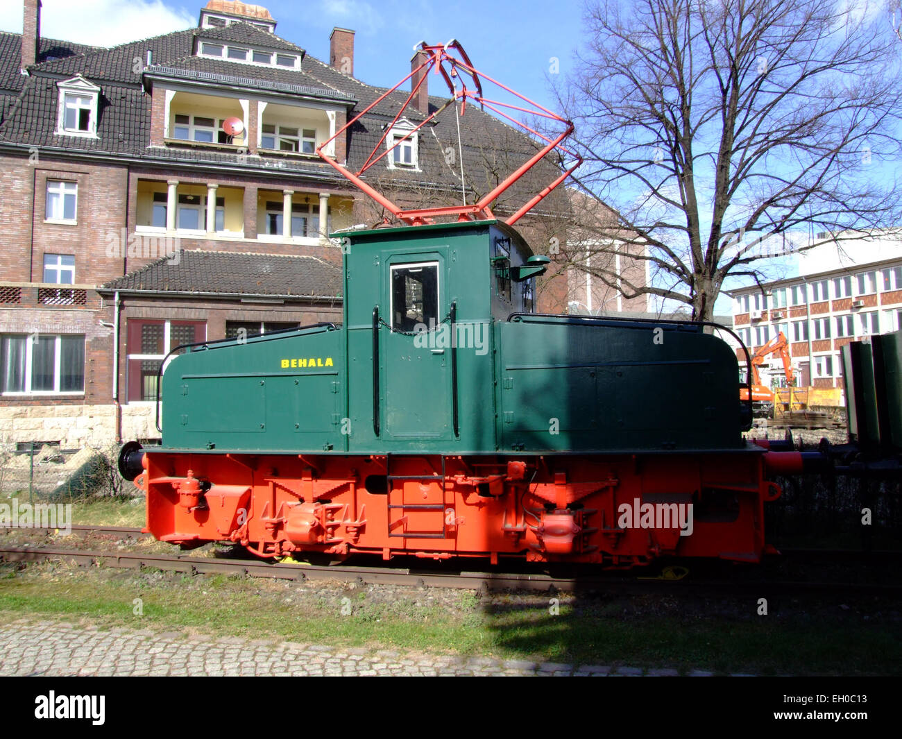 Electric shunting locomotive hi-res stock photography and images - Alamy