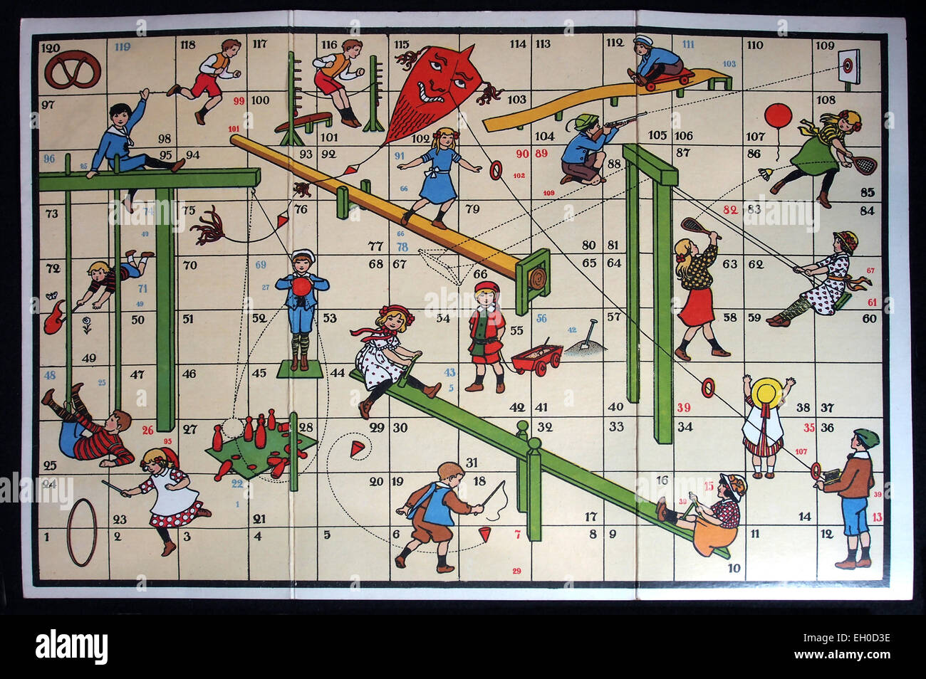 Vintage playground hi-res stock photography and images - Alamy