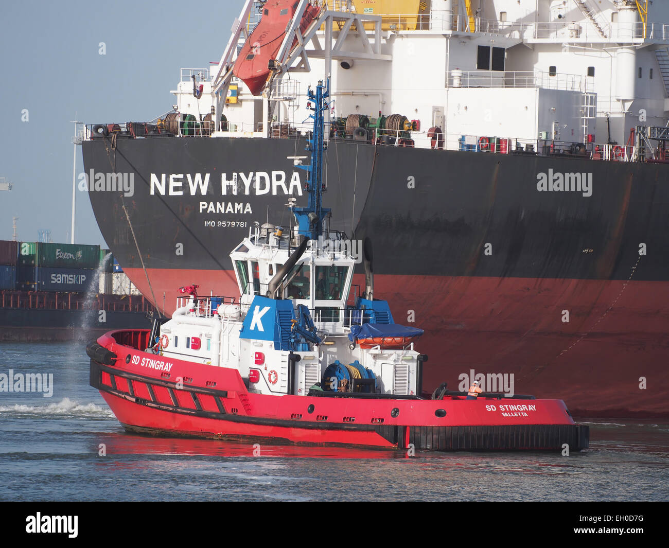 The SD Stingray, IMO 9448176, is a vessel operating in the Mississippi ...