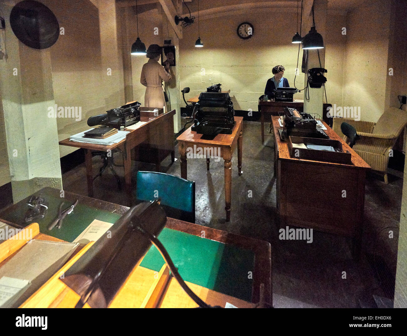 The Churchill War Rooms is a museum in London and one of the five ...