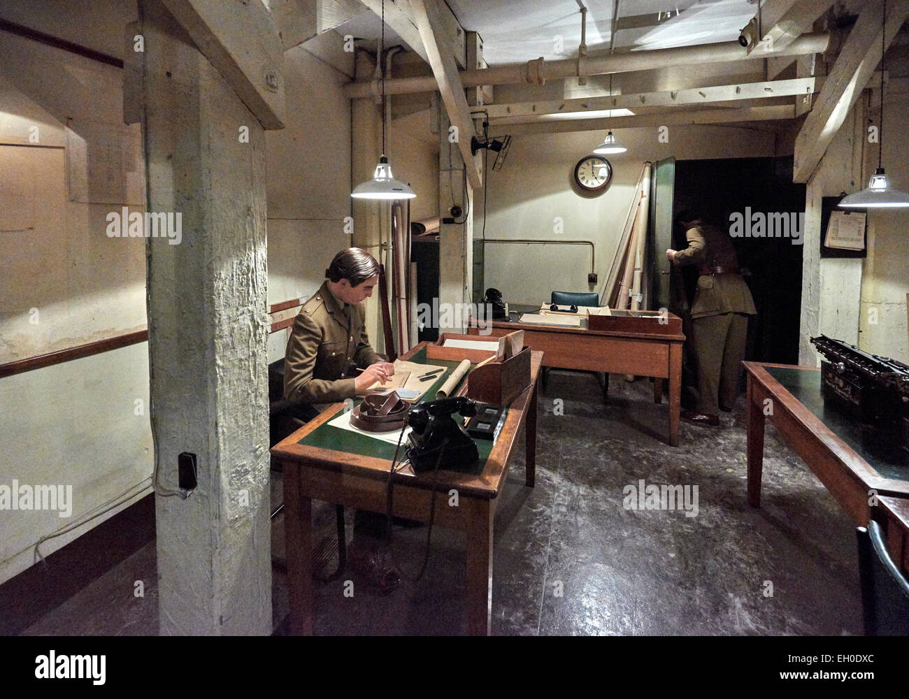 The Churchill War Rooms is a museum in London and one of the five ...
