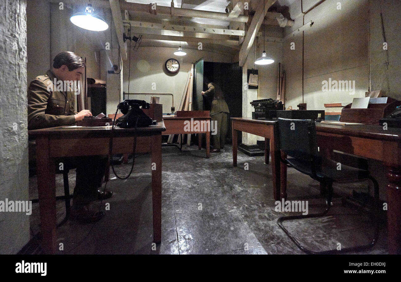 The Churchill War Rooms is a museum in London and one of the five ...