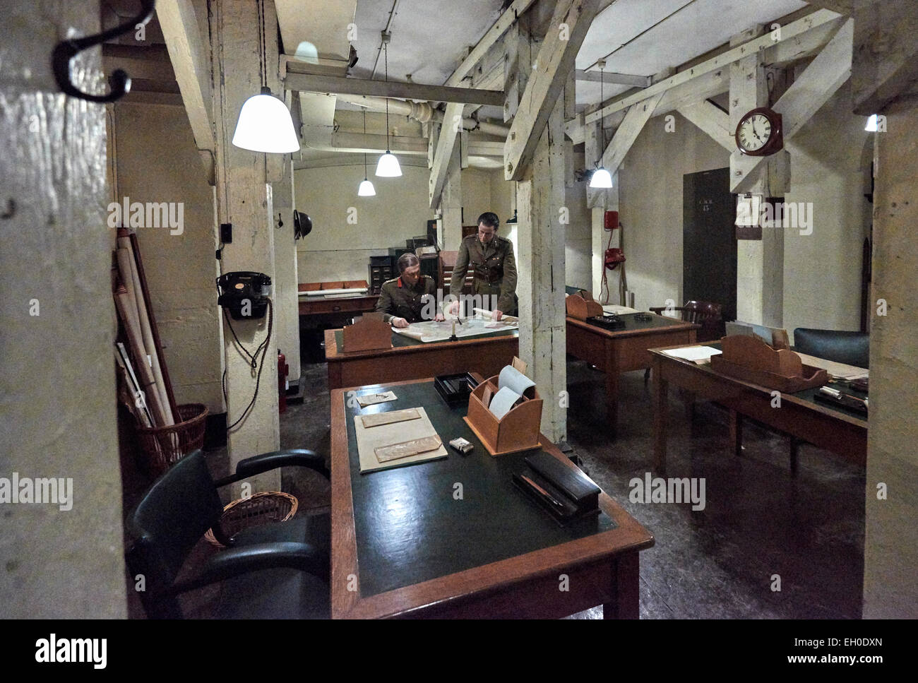 The Churchill War Rooms is a museum in London and one of the five ...