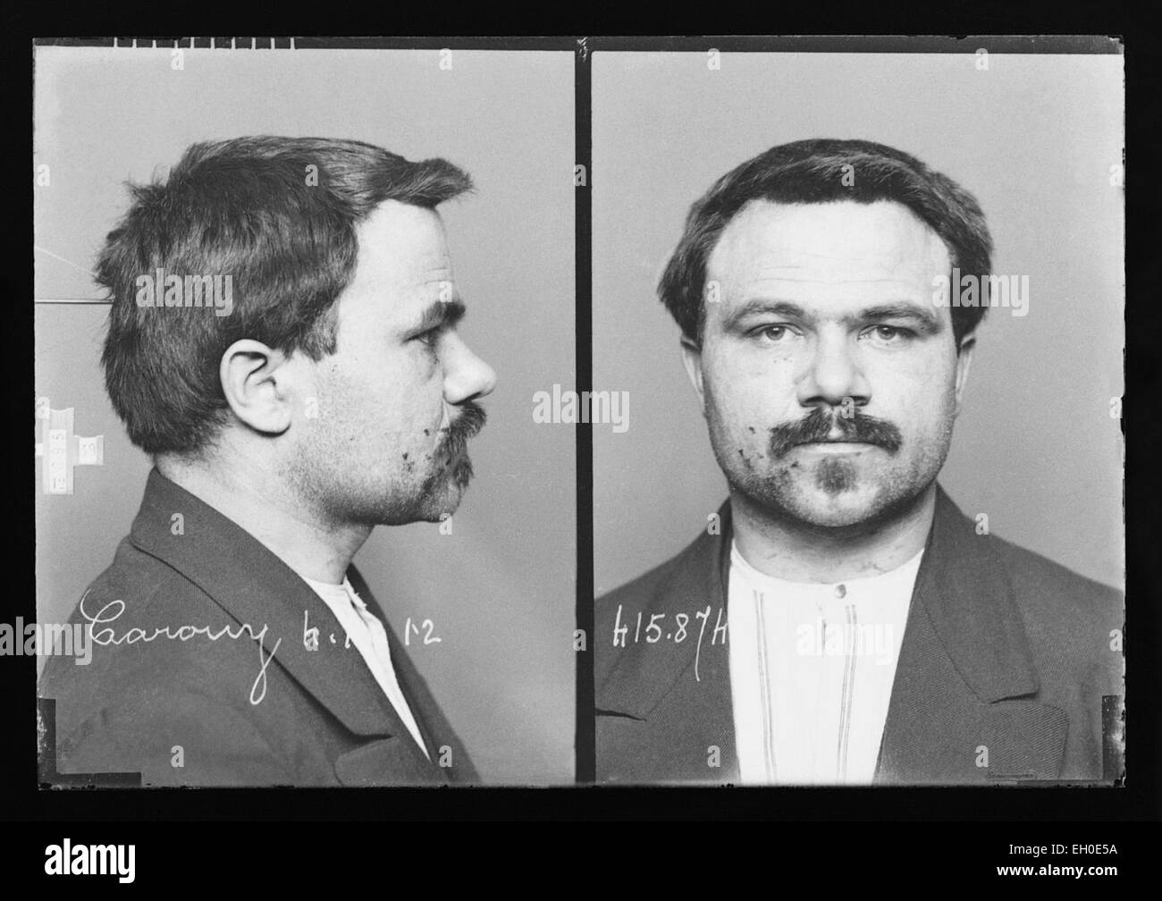 One of the members of the bonnot gang hi-res stock photography and ...