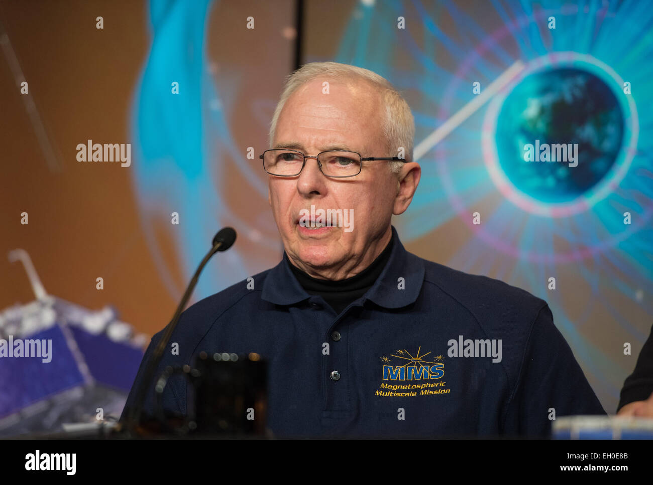 Jim Burch, principal investigator for NASA's Magnetospheric Multiscale ...