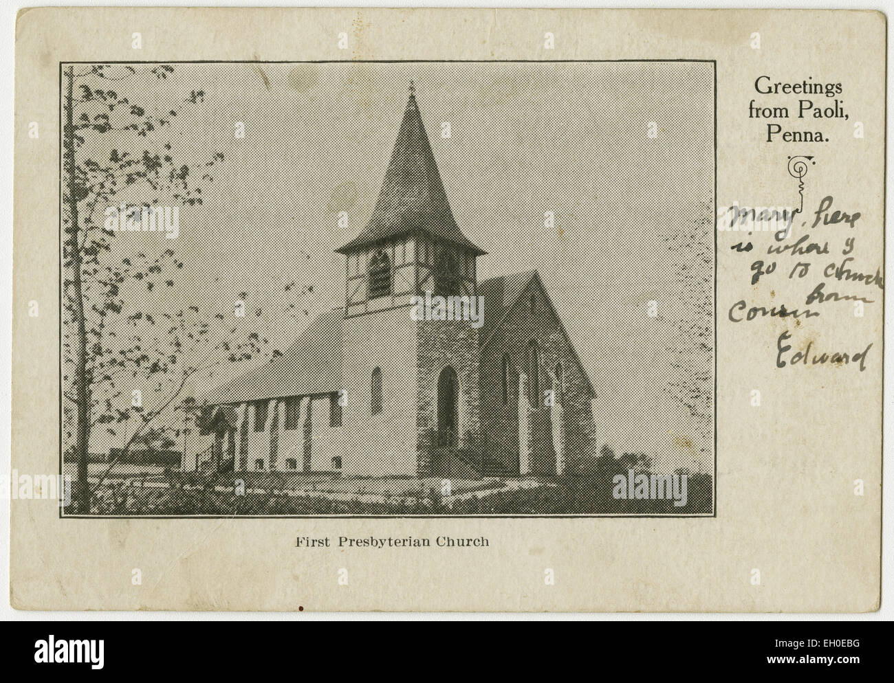 This postcard from the Presbyterian Historical Society depicts the ...