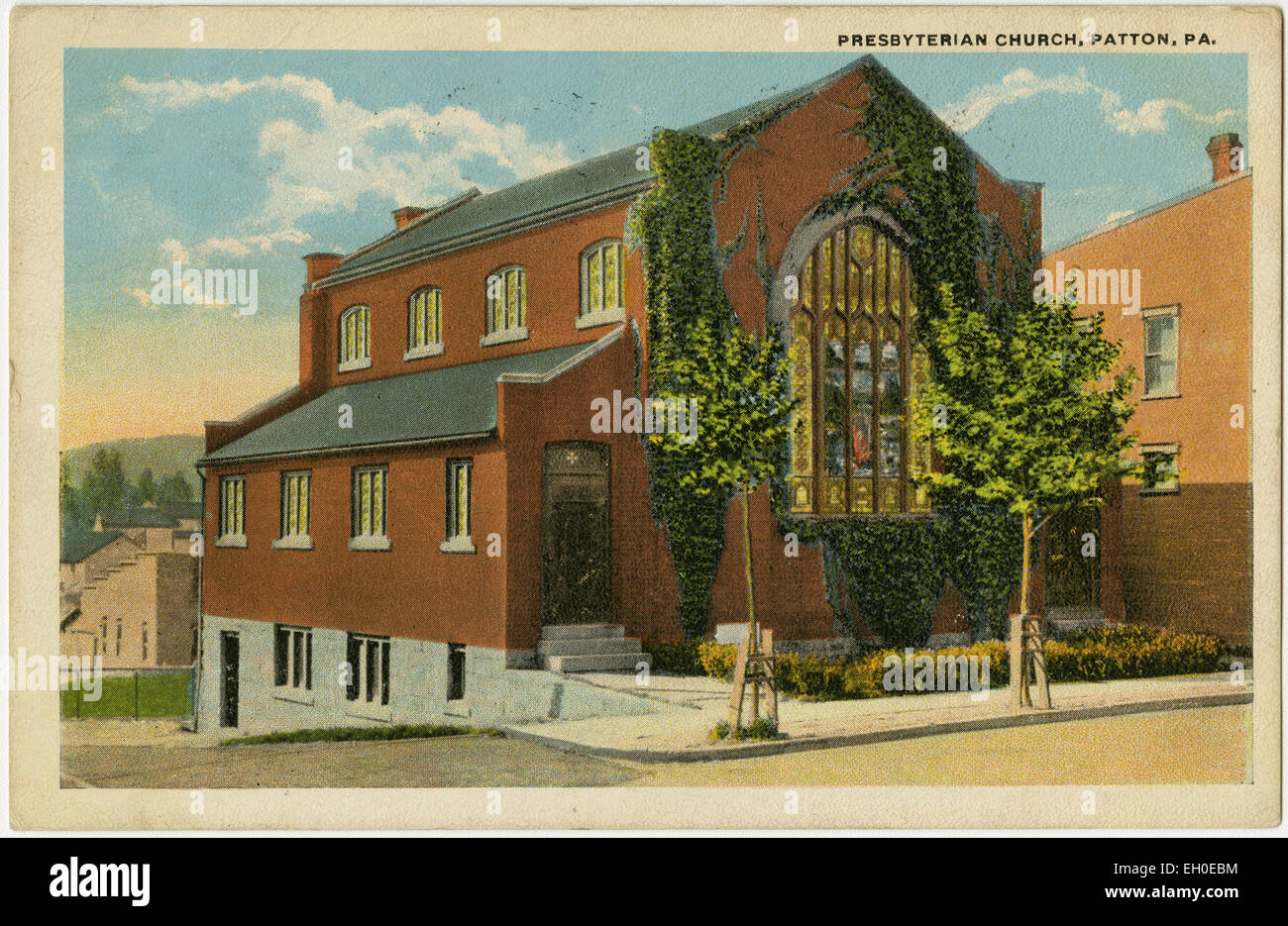 The PHS446 postcard from the Presbyterian Historical Society showcases ...