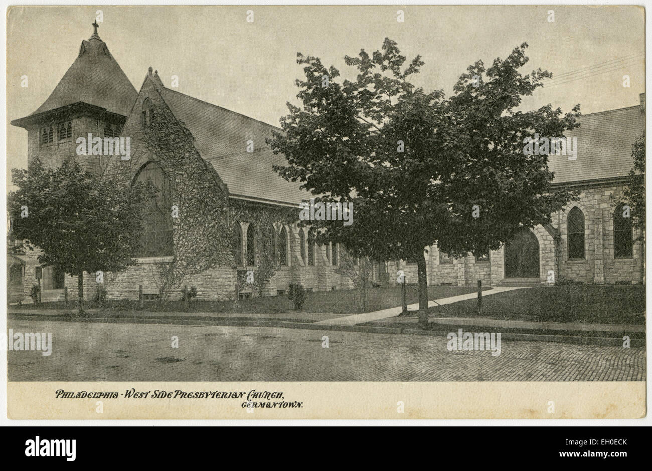 Philly PA Germantown West Side Presby PHS458 Stock Photo - Alamy