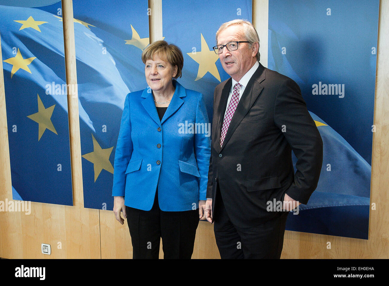 Brussels, Belgium. 4th Mar, 2015. German Federal Chancellor Angela ...